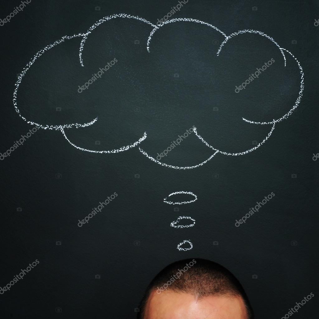 Thinking, imagining or dreaming Stock Photo by ©nito103 39380739