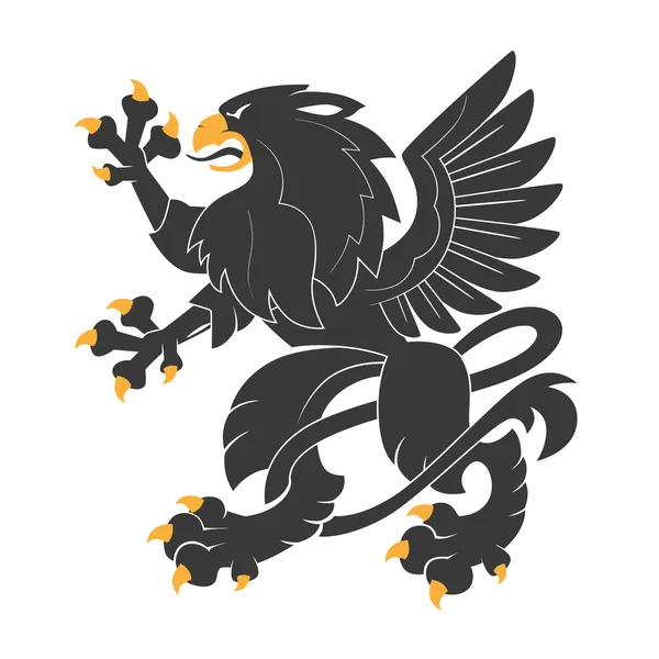 Standing Heraldic Lion Stock Vector Image by ©Genestro #10344066