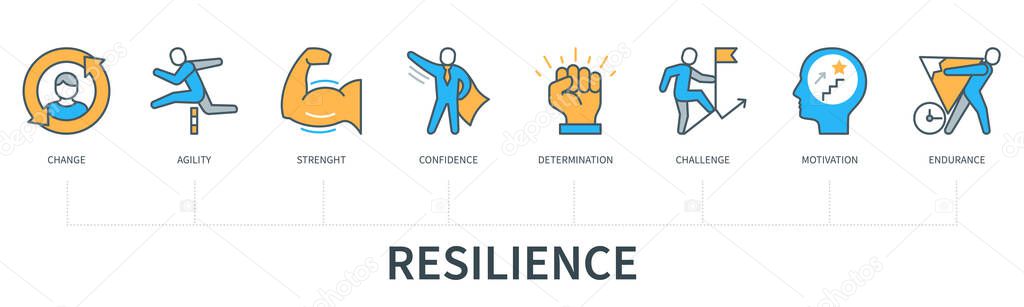 Resilience icon Vector Art Stock Images | Depositphotos