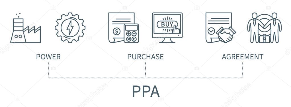 14 Ppa icon Vector Images | Depositphotos