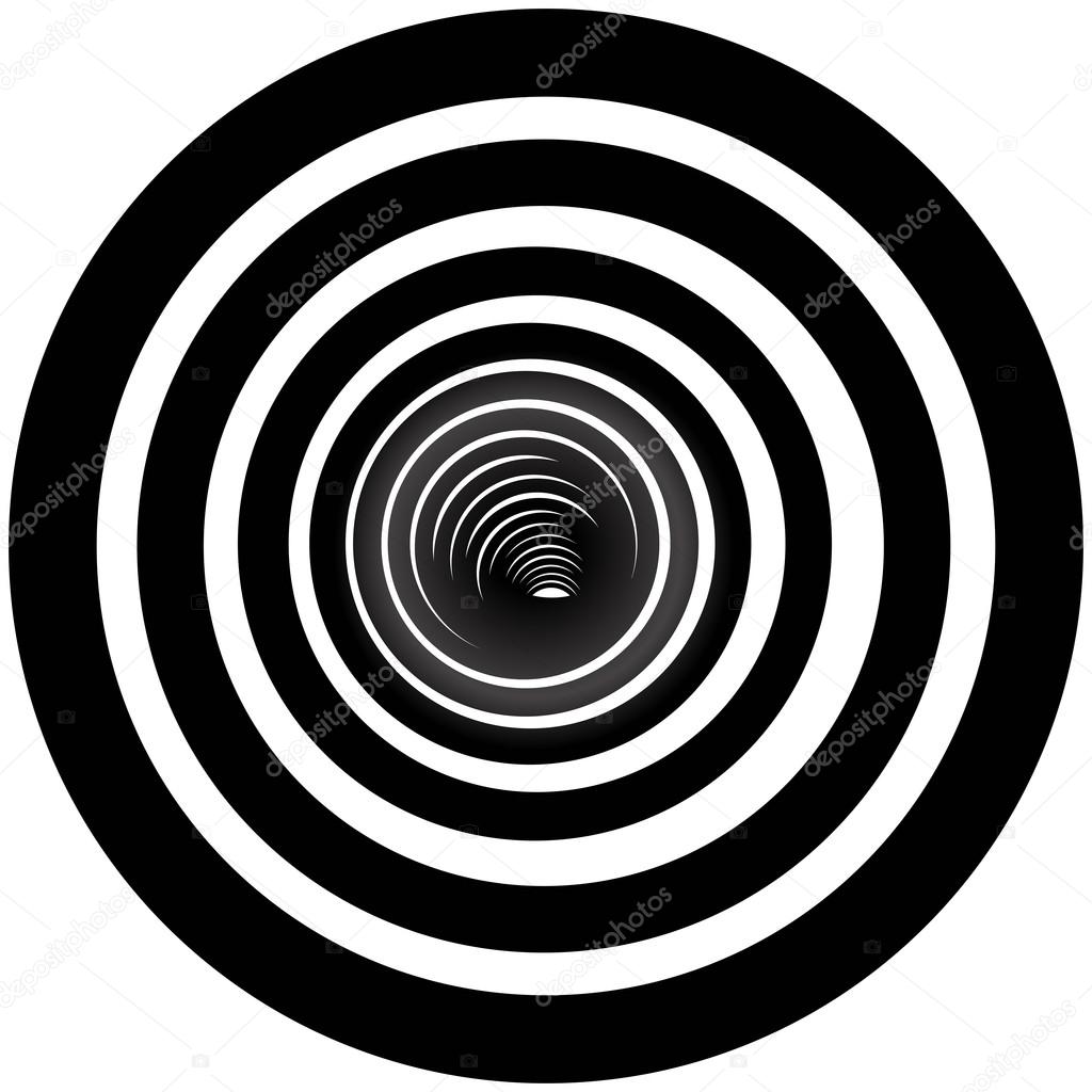 Black and white tunnel background Stock Vector Image by ©be_low #34399501