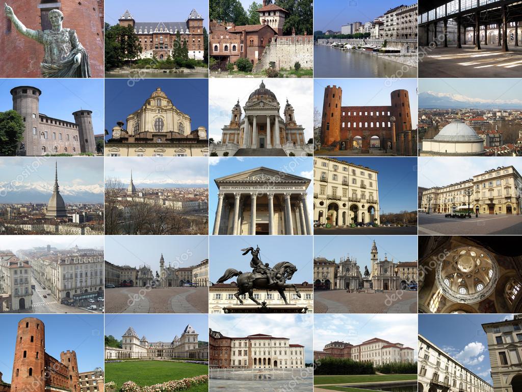 Turin landmarks collage — Stock Editorial Photo © claudiodivizia #32616981