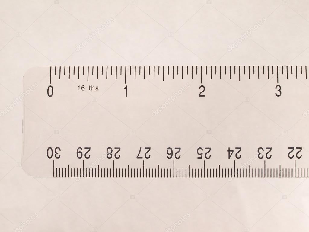 Règle impérial et métrique — Photo #39695531