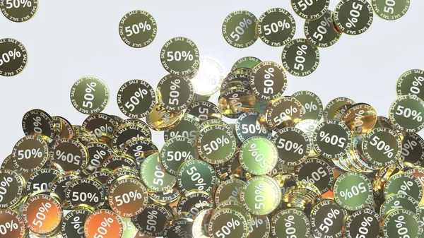 Falling bitcoin coins. 3D rendering — Stock Editorial Photo ...