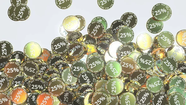 Falling bitcoin coins. 3D rendering — Stock Editorial Photo ...