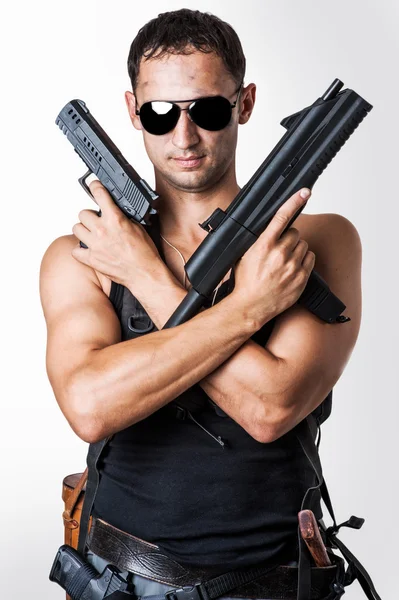 Crossed guns Stock Photos, Royalty Free Crossed guns Images ...