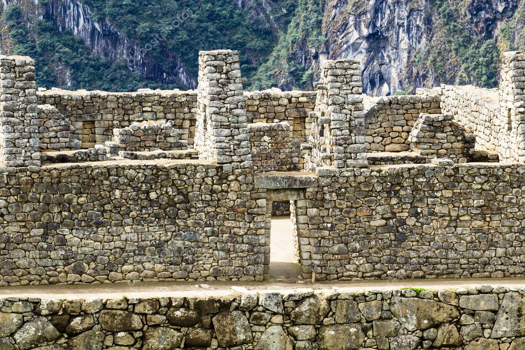 Machu Picchu, the ancient Inca city in the Andes, Peru Stock Photo by ...