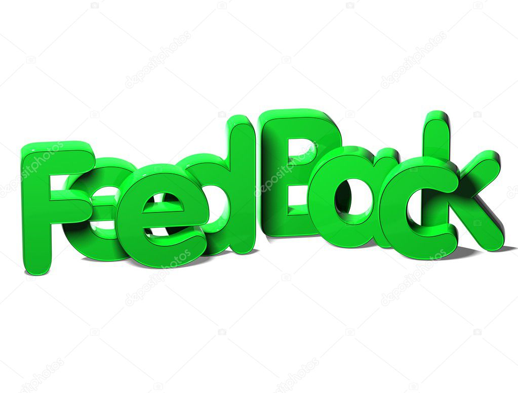 3D Word Feed Back on white background Stock Photo by ©Curioso_Travel ...