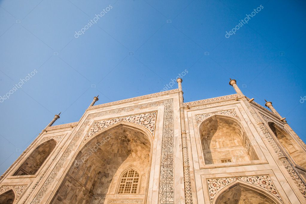 Taj mahal , A famous historical monument, A monument of love, the ...