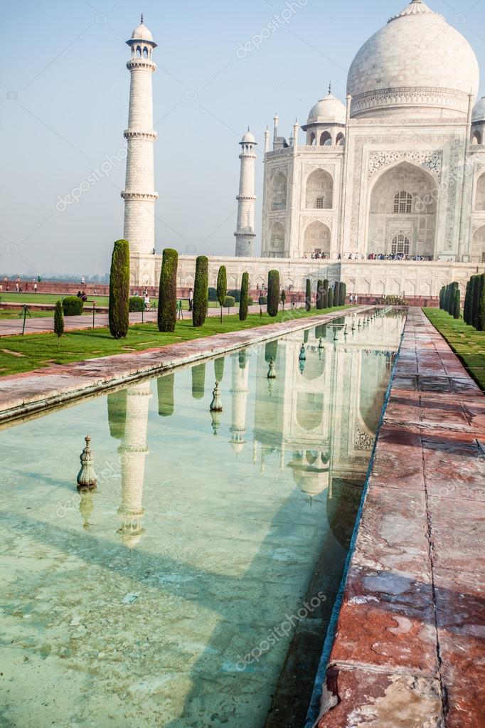 Taj mahal , A famous historical monument, A monument of love, the ...