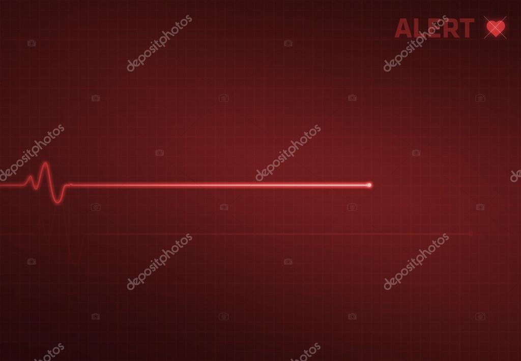Heart Monitor Machine Flatline