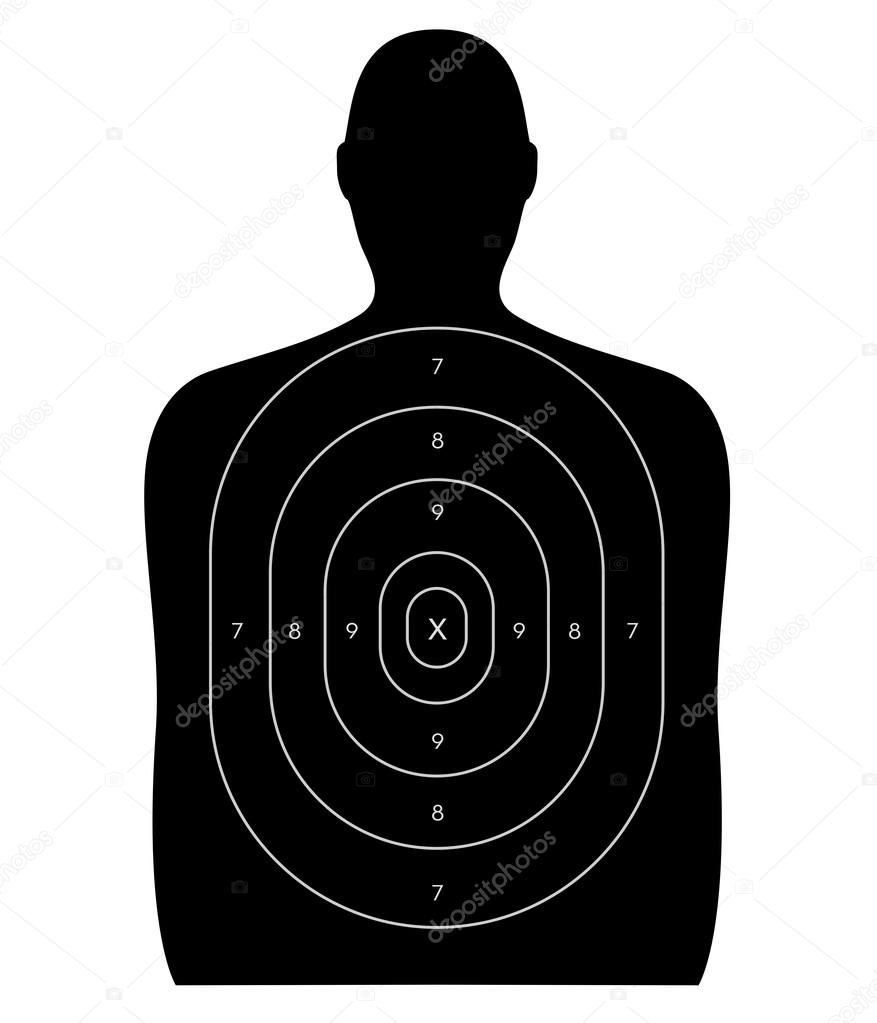 Shooting Range - Human Target Stock Photo by ©axstokes 42007815
