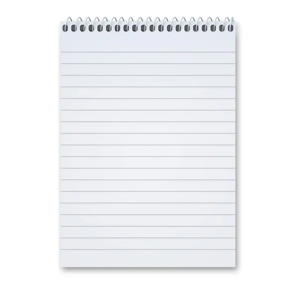 Blank paper to type on | Blank Note - Lined Paper — Stock Photo ...