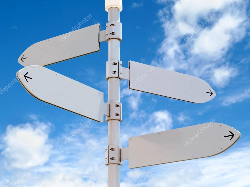 Arrow Direction Sign Post