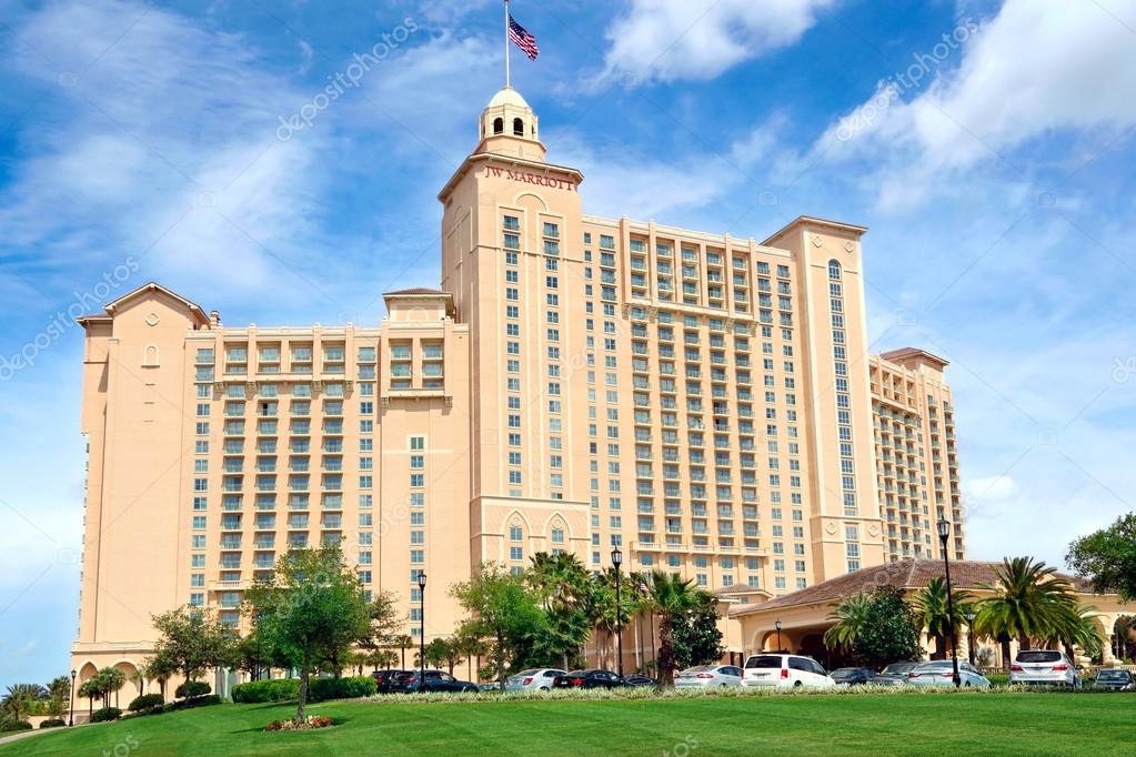 JW Marriott Orlando Grande Lakes hotel in Orlando, Florida – Stock ...