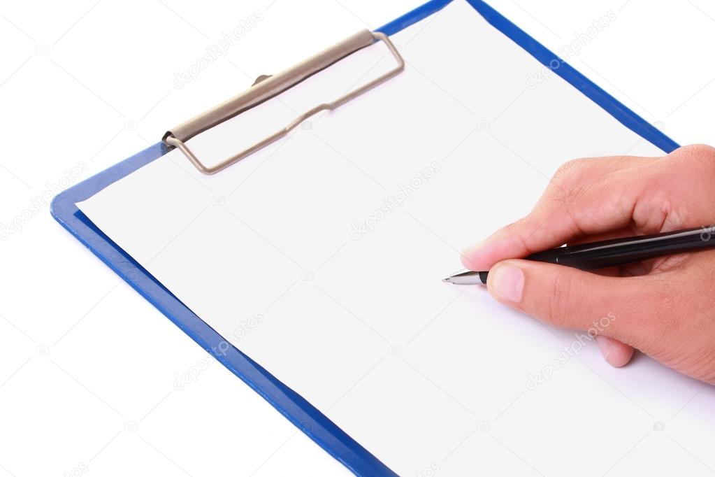 Writing form — Stock Photo © happystock #39737805