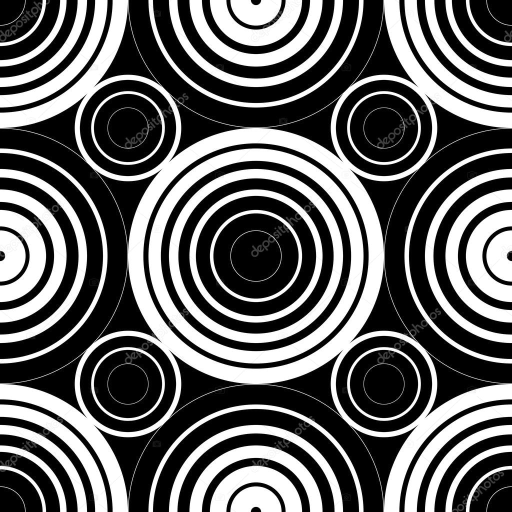 Seamless Circles Background Stock Vector Image by ©maxkrasnov #38839659