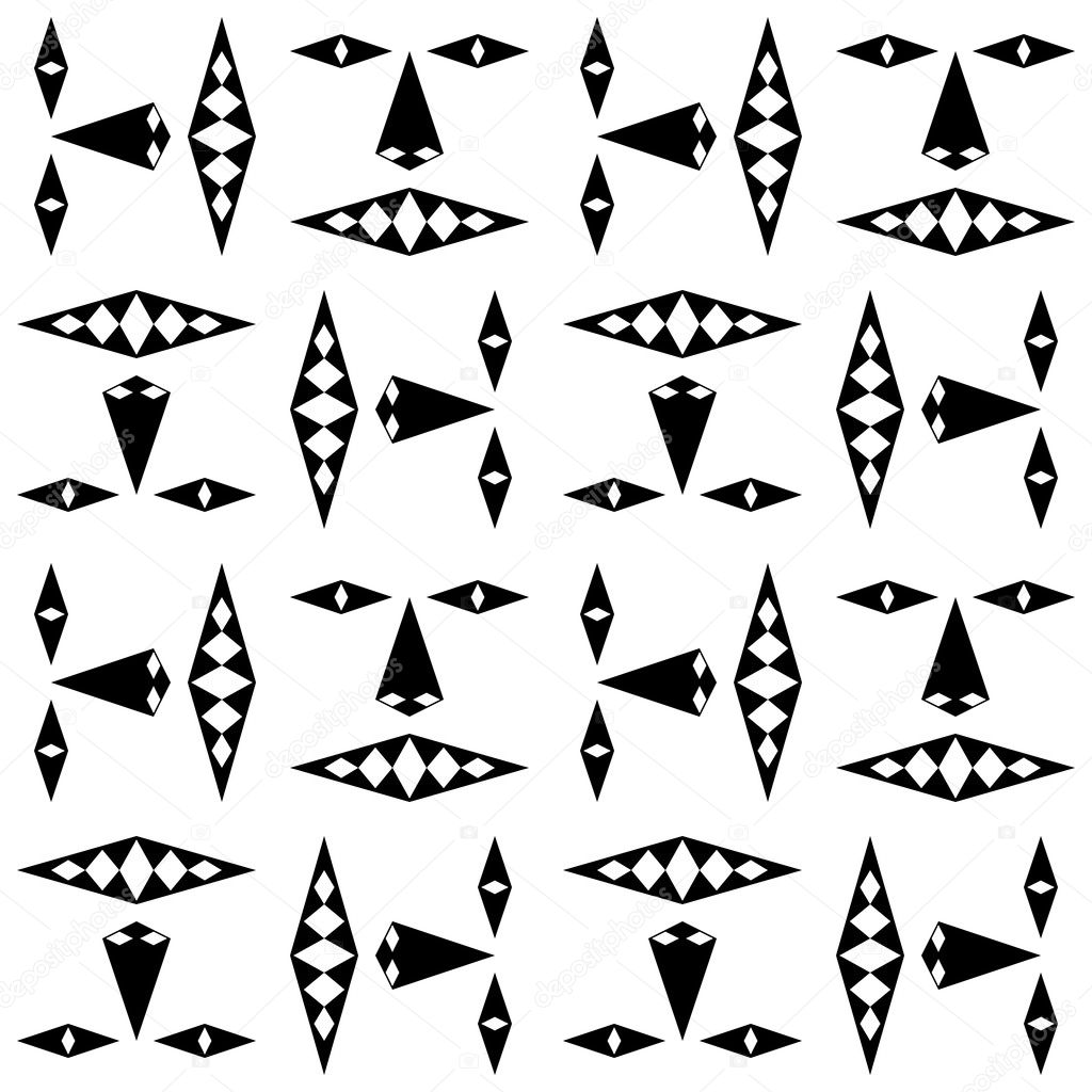 Seamless Mask Background Stock Vector Image by ©maxkrasnov #39148727