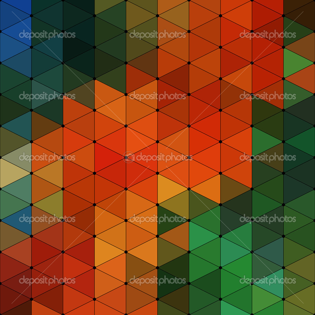 Triangle Mosaic Pattern Stock Vector Image by ©maxkrasnov #39889575