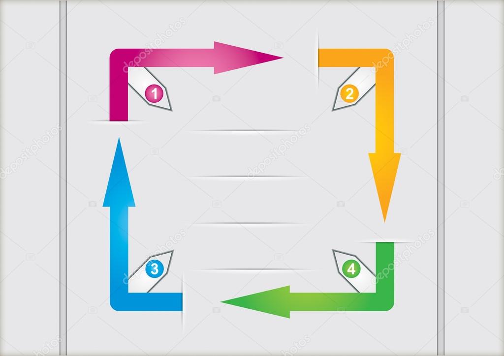 Flow chart template Stock Vector Image by ©eltoro69 #35665807