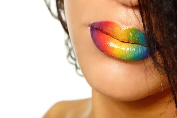 Rainbow lips Stock Photos, Royalty Free Rainbow lips Images | Depositphotos