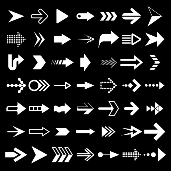 Arrows and pointer signs set Stock Vector Image by ©alisher #51605117