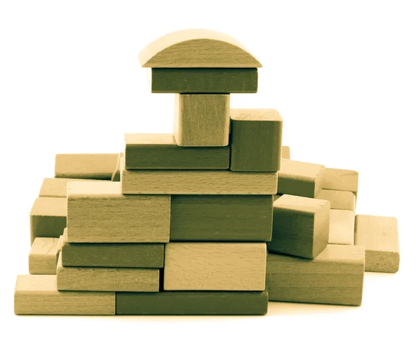 Wooden building block Stock Photos, Royalty Free Wooden building block ...
