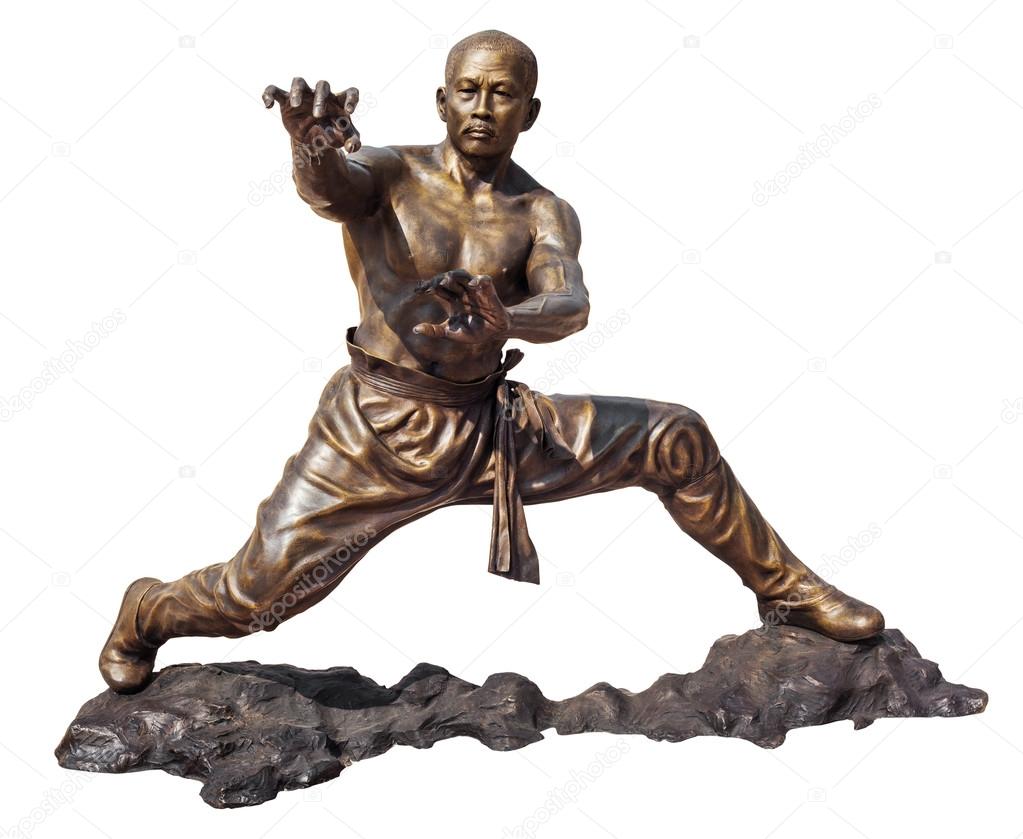 Shaolin warriors monk bronze statue Stock Photo by ©usersam2007 41733285