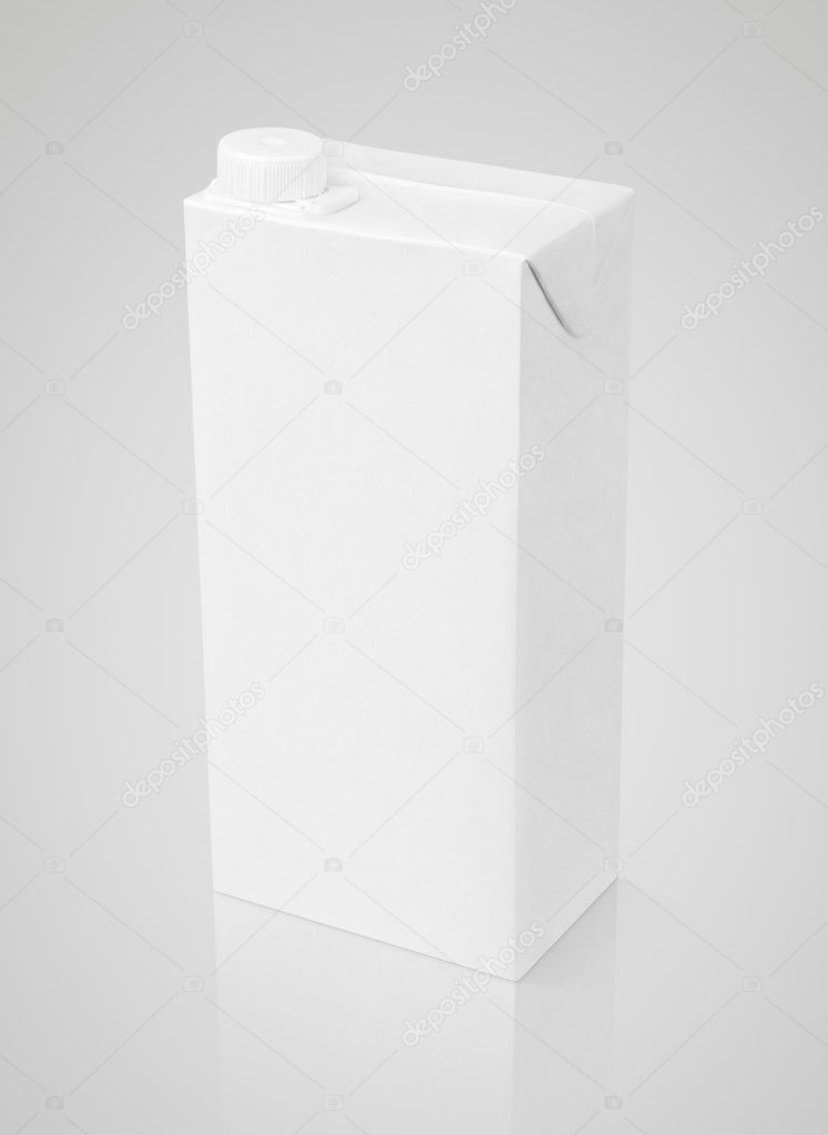Blank white carton package Stock Photo by ©usersam2007 48842243