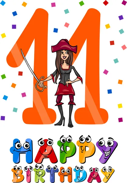 100,000 11th birthday Vector Images | Depositphotos