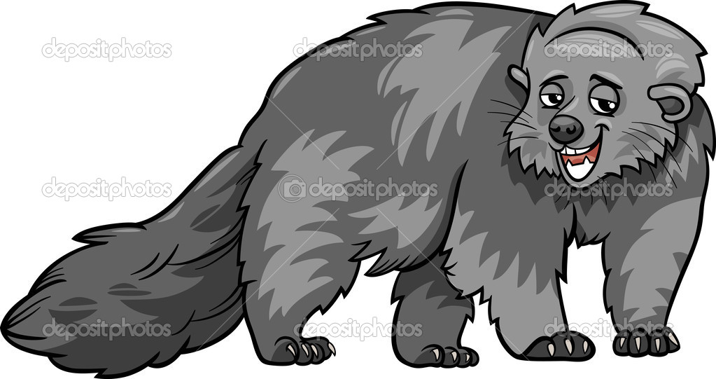 Bearcat animal cartoon illustration Stock Vector Image by ©izakowski ...