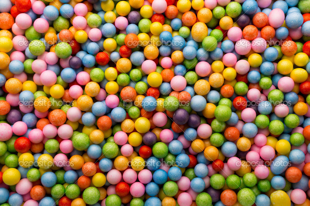 Small colored balls. — Stock Photo © gitusik #37094215