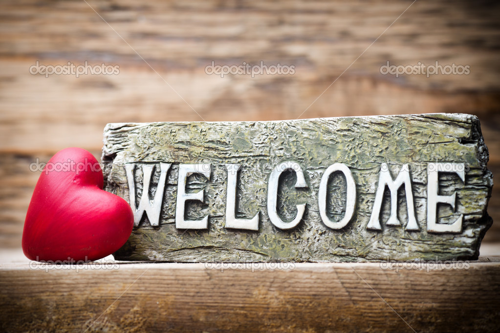 Welcome. — Stock Photo © gitusik #44317975