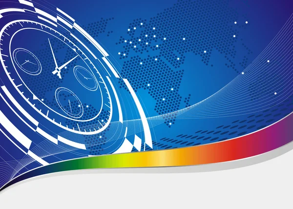 Abstract time frame — Stock Vector © vberla #12072078