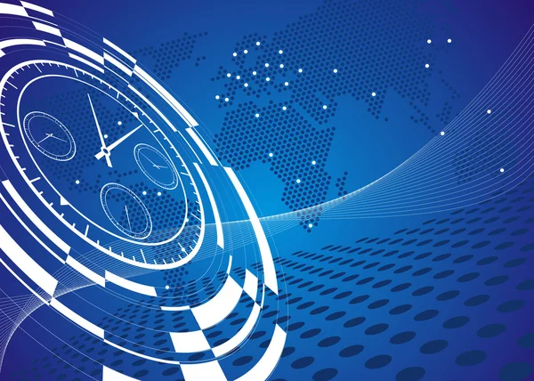 Abstract time frame — Stock Vector © vberla #12072078