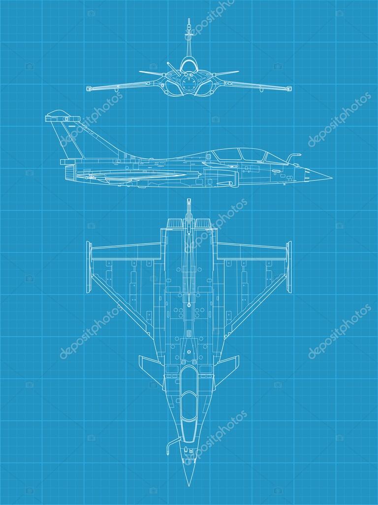 Dassault Rafale Stock Vector by ©AlexCiopata 14631973