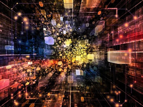 Reality of Virtual Space — Stock Photo © agsandrew #27475675