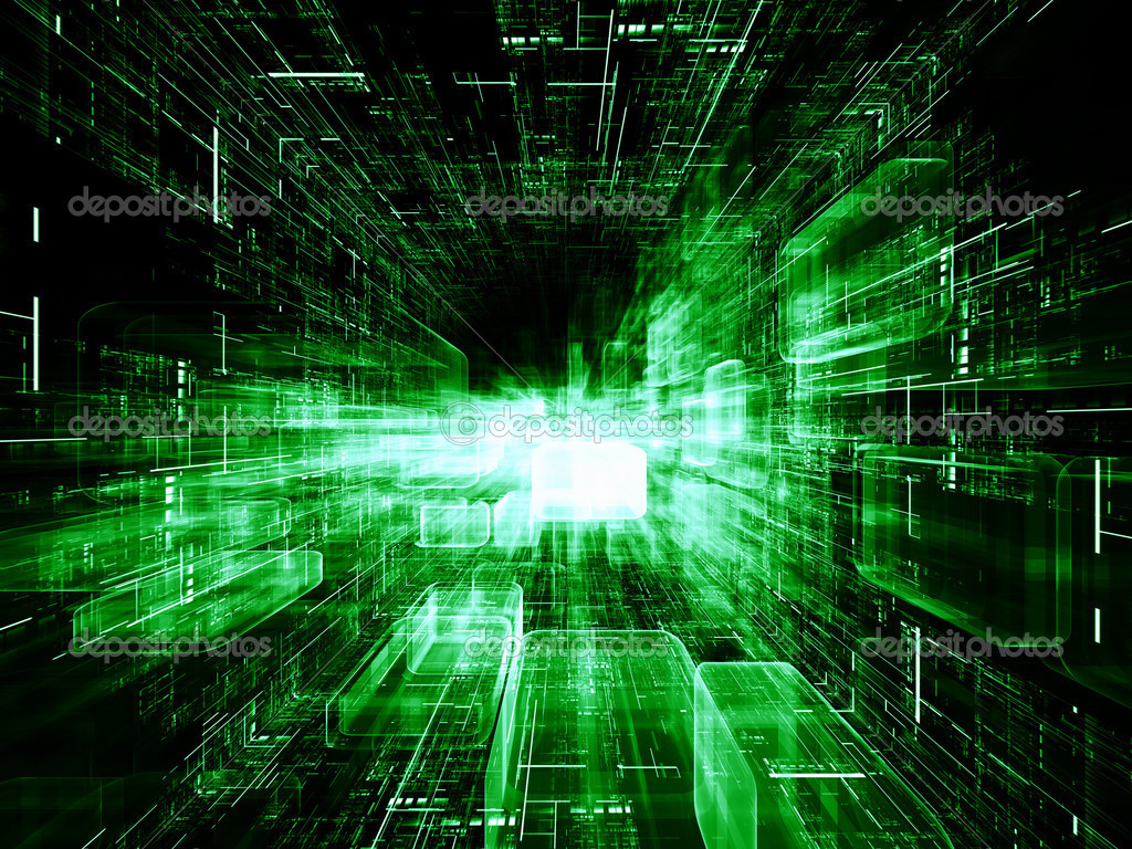 Elements of Virtual Space Stock Photo by ©agsandrew 12579256