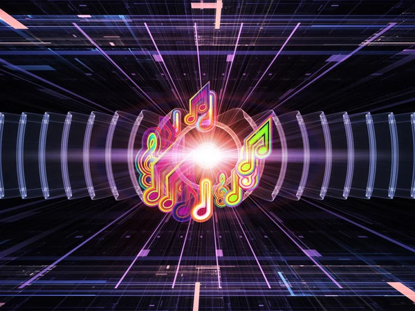 Fluctuations of sound energy - Stock Image - Everypixel