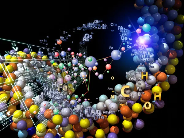collage de química — Fotos de Stock © oksixx #78010602