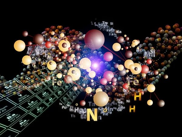 Colorful Chemical Elements — Stock Photo © agsandrew #22140035