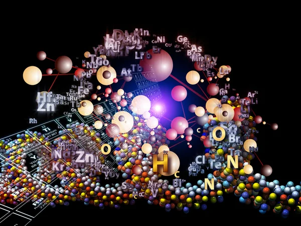 Colorful Chemical Elements — Stock Photo © agsandrew #13726046