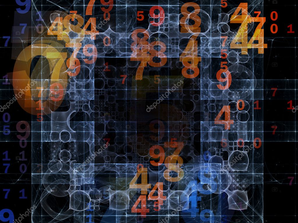 Números de computación — Foto de stock #14362041 © agsandrew