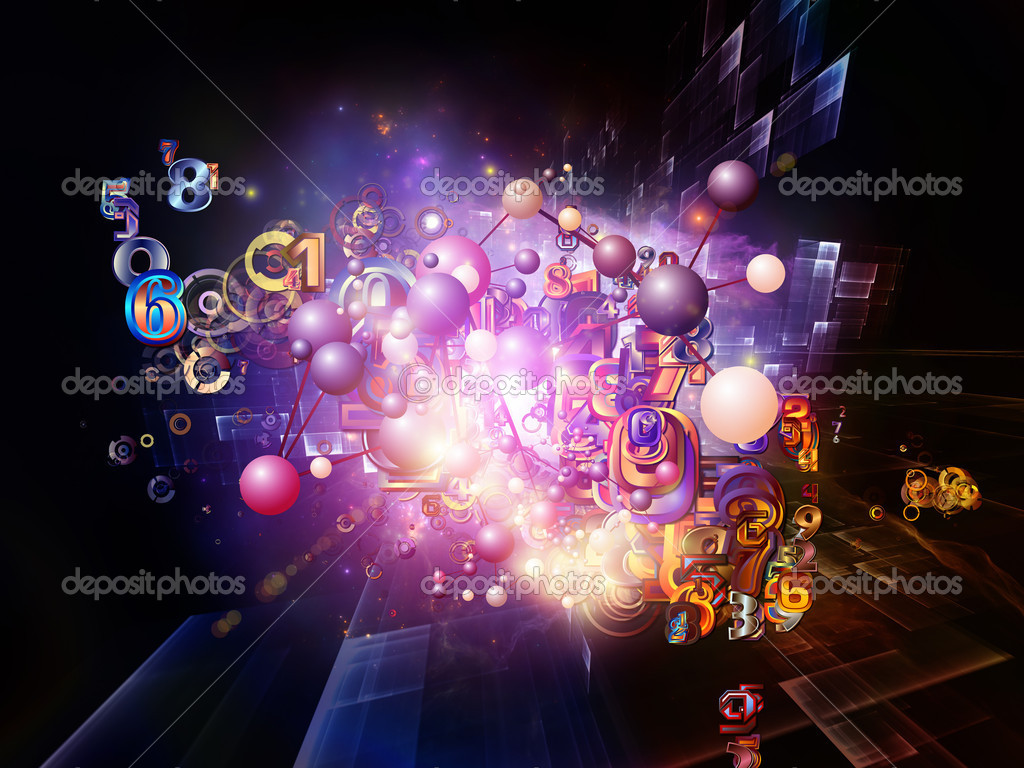 Digital Technology Background — Stock Photo © agsandrew #18398435