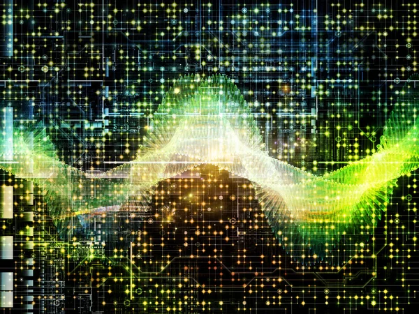 Lights of Network - Stock Image - Everypixel