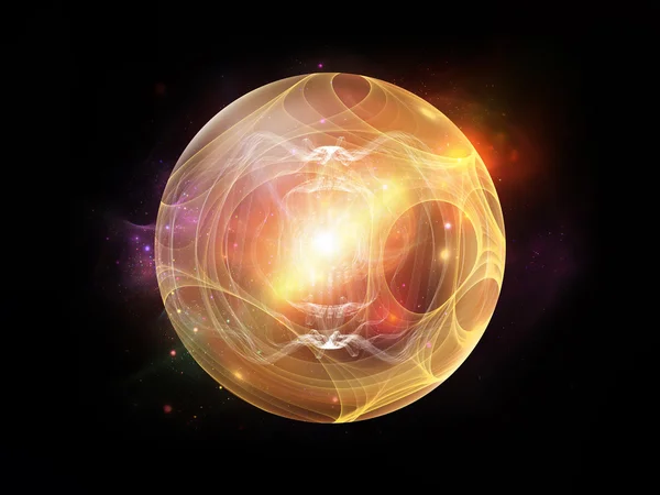 Elements of Fractal Sphere - Stock Image - Everypixel
