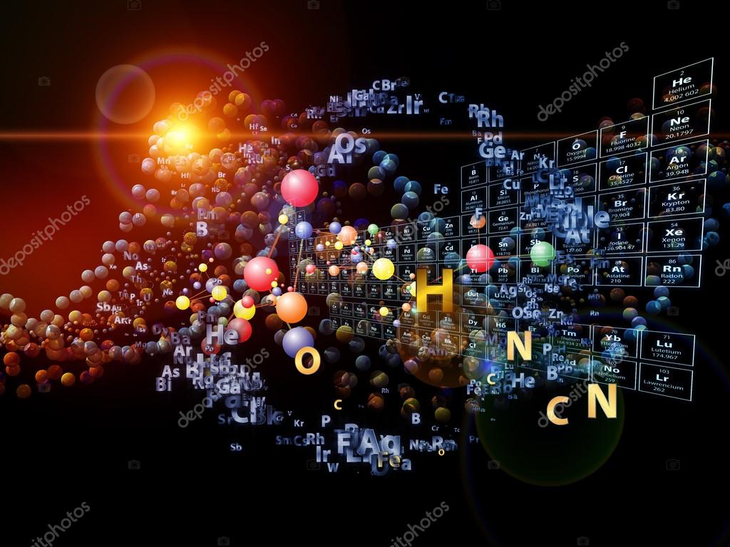 Magic of Chemical Elements Stock Photo by ©agsandrew 23175116