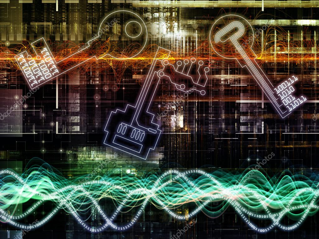 Toward Digital Encryption — Stock Photo © agsandrew #25224429 Toward Digital Encryption — Stock Photo © agsandrew #25224429