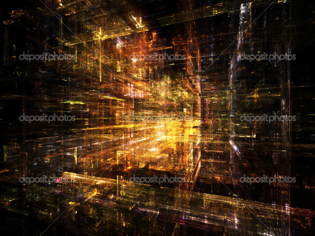 Conceptual Fractal Dimensions — Stock Photo © agsandrew #25546259