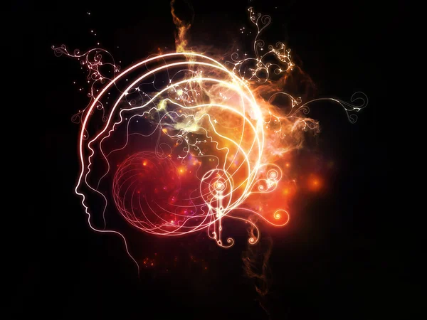 Energy of Inner Thoughts — Stock Photo © agsandrew #34727791